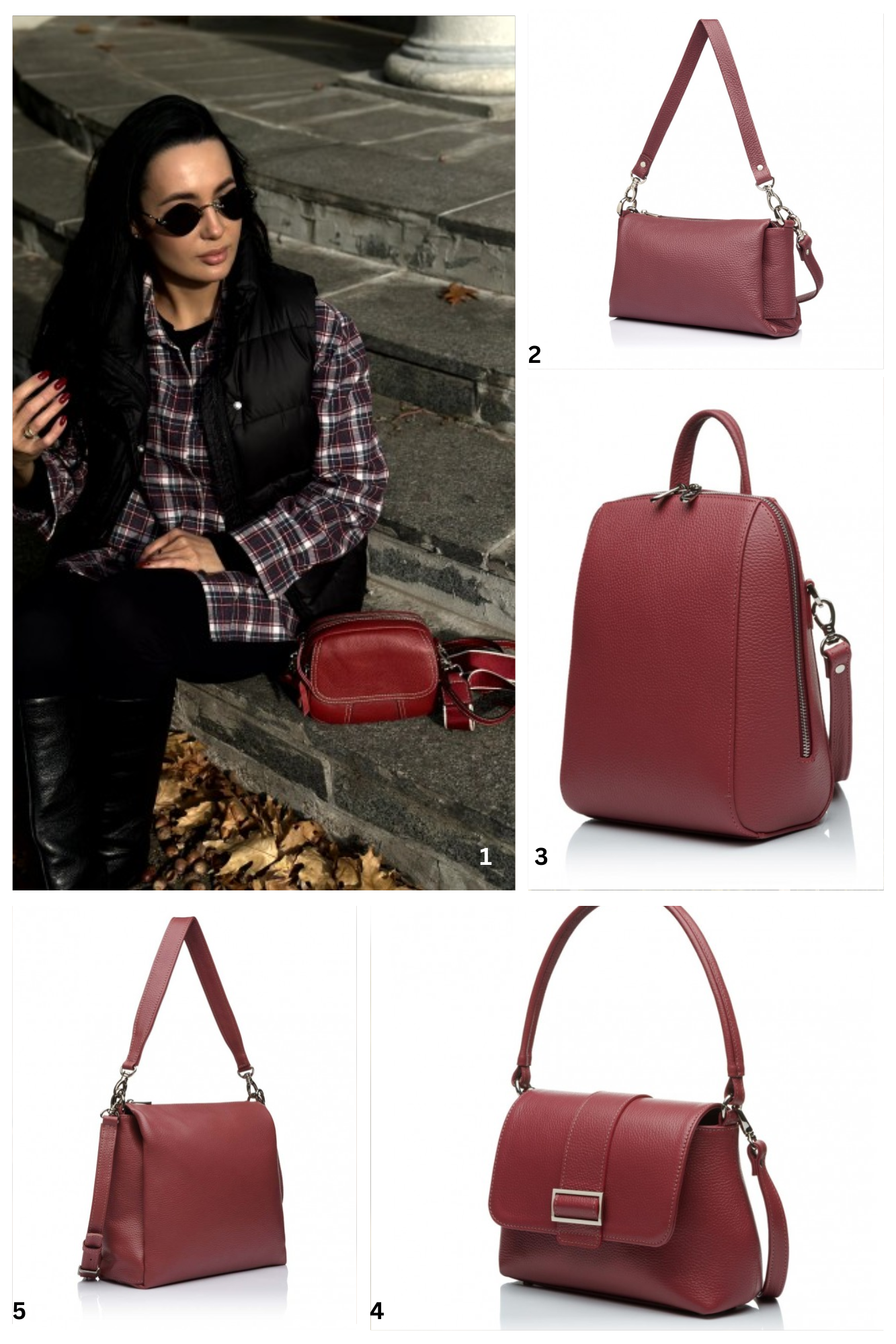 Чи актуальний колір марсала для сумок - поради від Vito Torelli